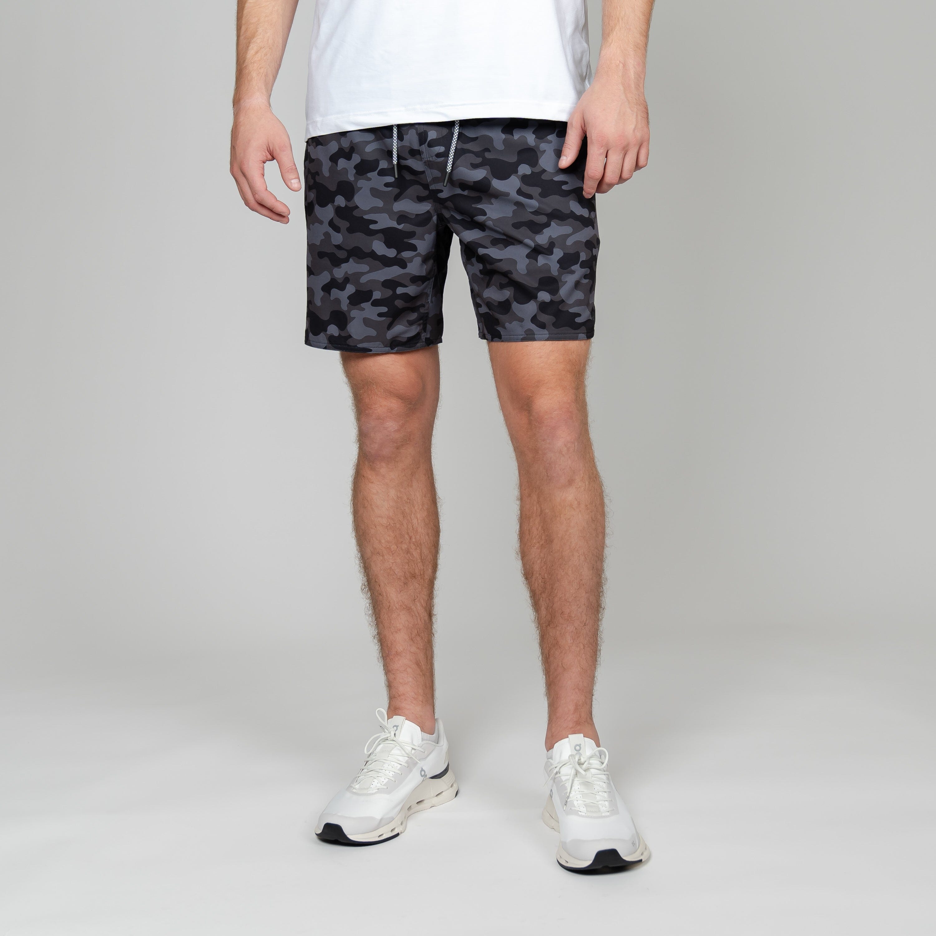 Lined Grit Gym Short - 7" - The Barracks Camo - Nightfall | Rhoback ...