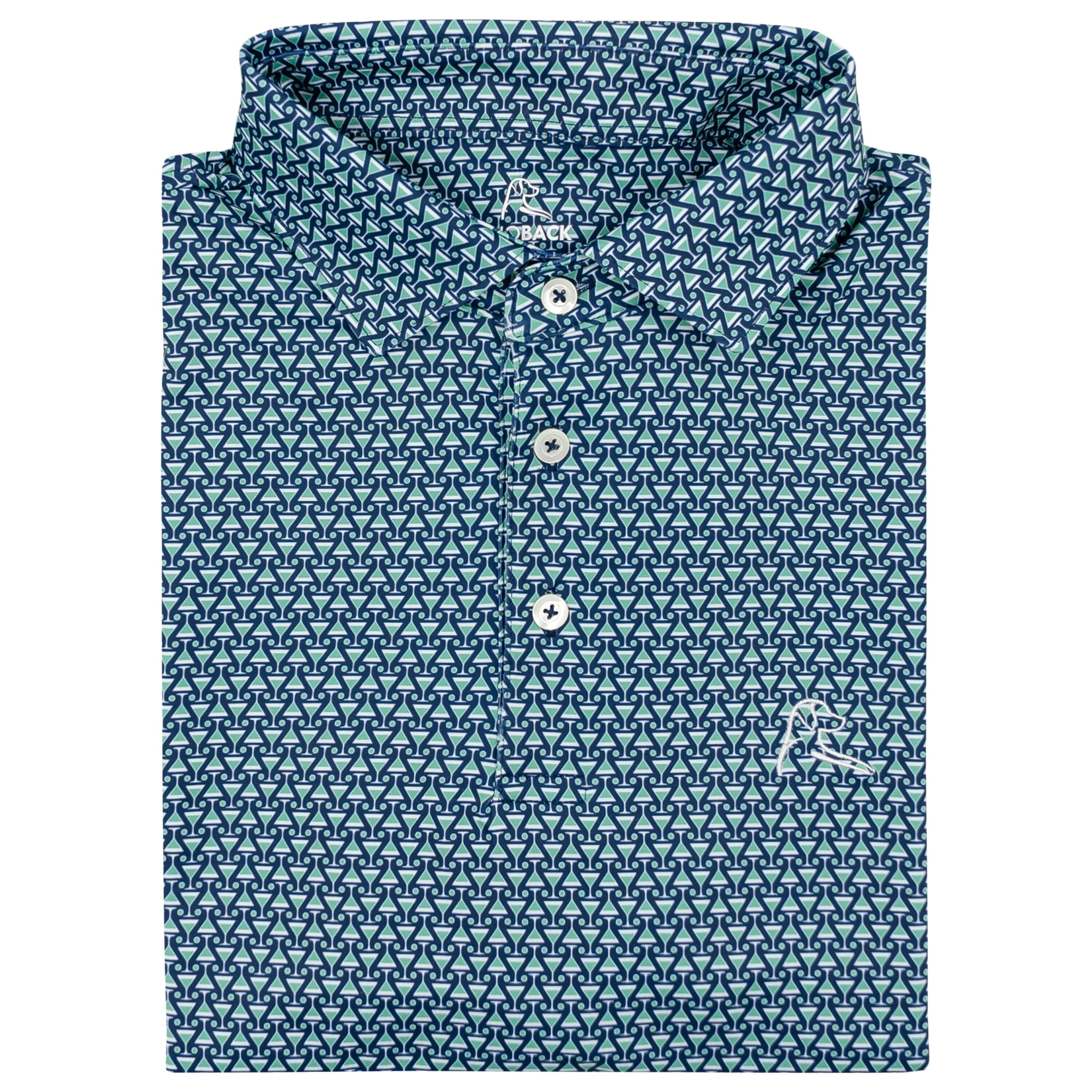 The Shaken Performance Polo - Fleet Navy | Rhoback – RHOBACK