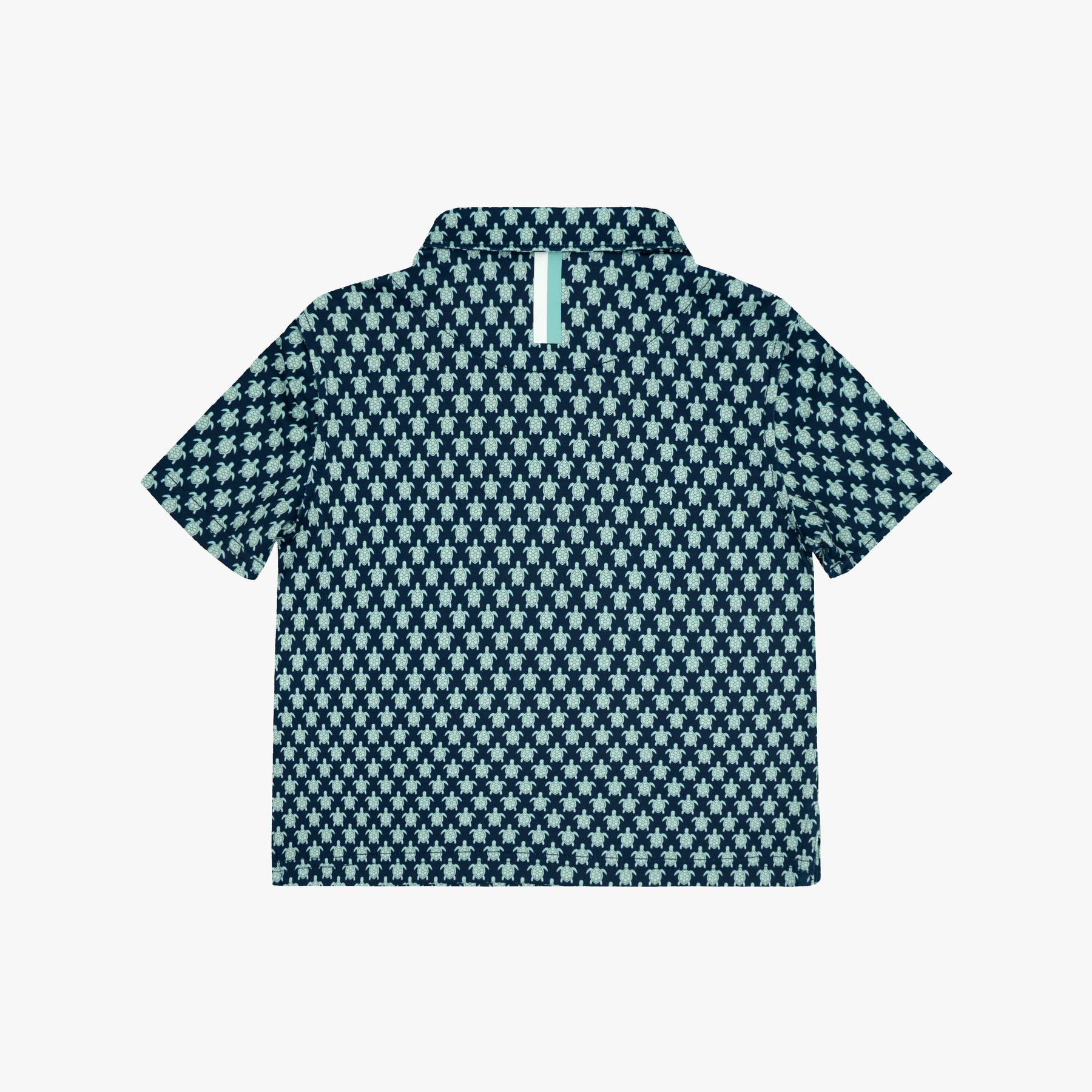 The Lil' Noggin Performance Polo - Fleet Navy/Antigua Green | Rhoback ...