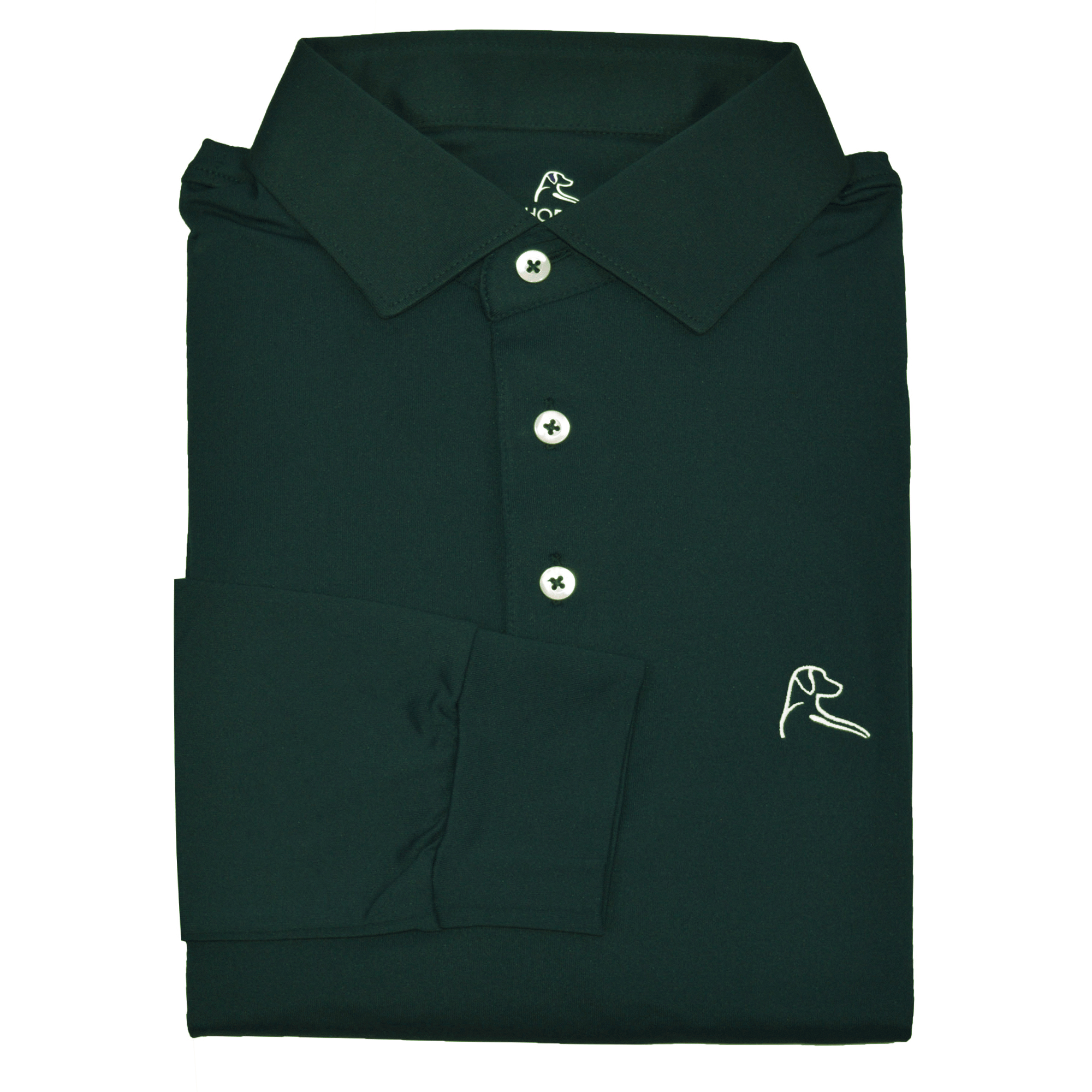 The Leaf Rule Long Sleeve Performance Polo - Moisture Wicking Polos ...